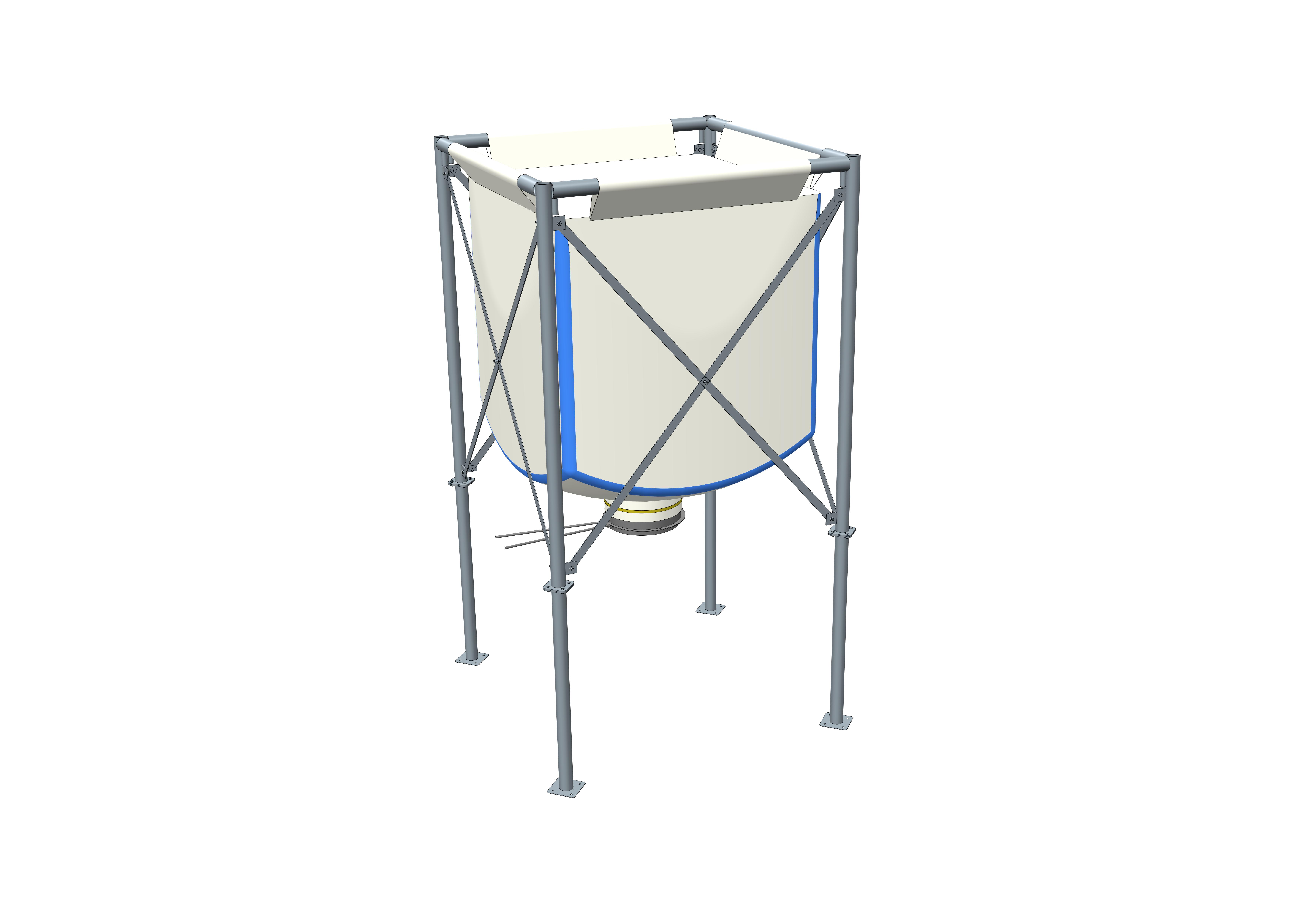 Bulk handling Big Bag, Manubag, emptying / filling stations - ManuLine
