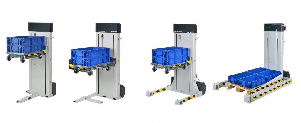 Floor marking solutions and electric lifting device - Manuline